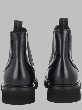 Woolrich Leather Chelsea Boots - Black