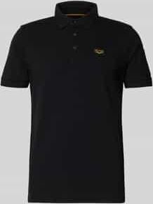 PME Legend Slim Fit Poloshirt mit Label-Stitching Modell TRACKWAY