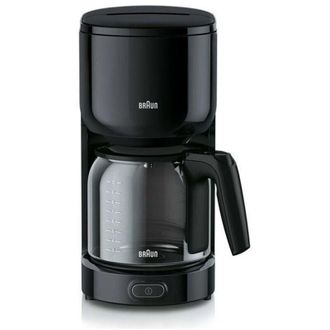Braun KF 3120 BK Freestanding - Machine &agrave; caf&eacute; (Freestanding, Machine &agrave; caf&eacute; filtre, Caf&eacute; moulu, 1000 W, Noir)