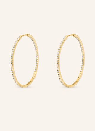 VEYNOU Veynou Creolen Cleo Big Aus 14 Karat Gelbgold Und 1,60ct. Lab-Grown Diamanten gold