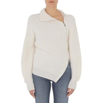 Dondup Cardigan Regular - - Knitwear - Damen - Wei&szlig; - S