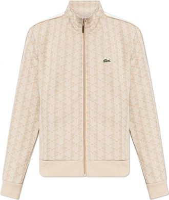 Lacoste Homme, Sweatshirts et sweats &agrave; capuche, Beige, Taille: XL Veste de surv&ecirc;tement zipp&eacute;e Paris