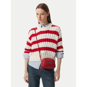 Tommy Jeans Handtasche Tommy Jeans Tjw Bold Camera Bag AW0AW18785 Braun
