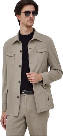 Michael Kors Herren, Jacken, Beige, LGr&ouml;&szlig;e