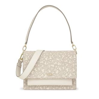 Tous Bandolera M. Audree K Mini Lines Beige, Sac à bandoulière Femme