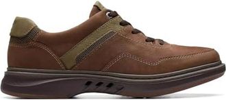 Clarks Un Briley Vibe Oxford pour homme, Nubuck Brun fonc&eacute;, 45.5 EU