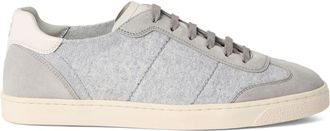 Brunello Cucinelli Sneakers in Strickoptik - Grau