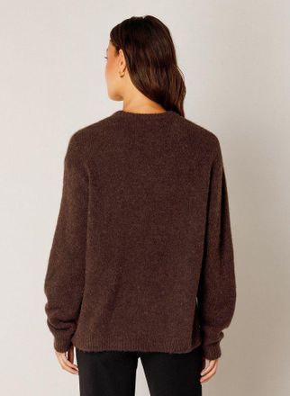 Base Level Strickpullover Yana mit Wolle