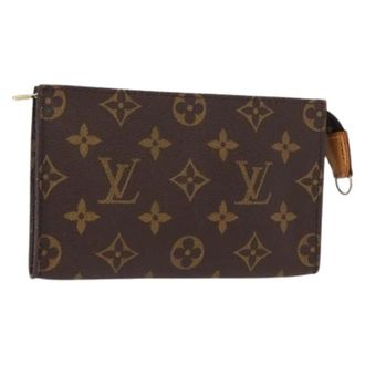 Louis Vuitton Pre-owned Canvas Pouch - - Pre-owned - Damen - Braun - ONE SIZE