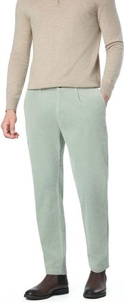 Boss Orange by Hugo Boss BOSS Orange Herren Bundfaltenhose gr&uuml;n Cord