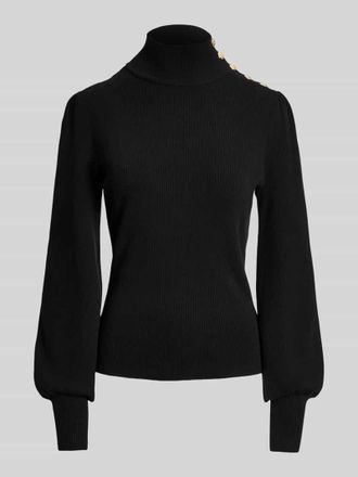 Lauren Ralph Lauren Slim Fit Turtleneck-Pullover aus Baumwoll-Modal-Mix
