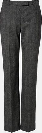 Alexander McQueen Pantalon droit en laine &agrave; carreaux