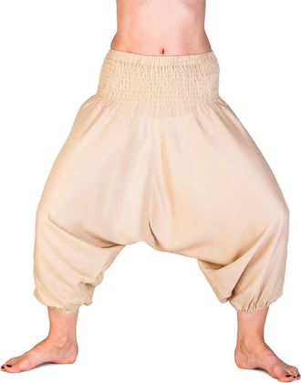 Panasiam Aladin Pants 3/4, Plain_Beige, M