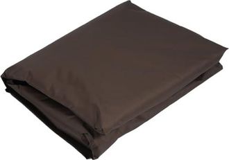 Generic Housse de balancelle l&eacute;g&egrave;re et imperm&eacute;able en taffetas pour un confort dext&eacute;rieur (caf&eacute;)