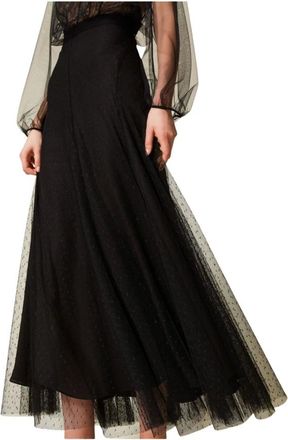 Twinset Damen, R&ouml;cke, Schwarzk, 2XSGr&ouml;&szlig;e