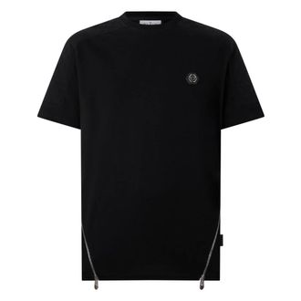 Philipp Plein Homme, Tops, Noir, Taille: 2XL T-Chemises