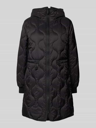 Emporio Armani Steppmantel mit Zweiwege-Rei&szlig;verschluss