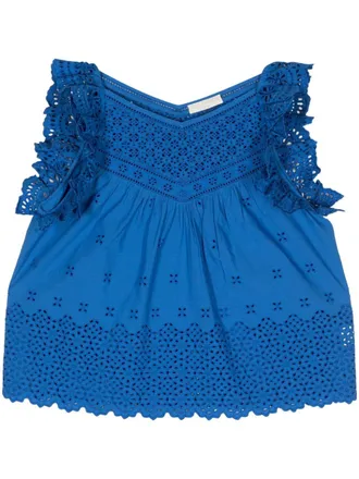 Ulla Johnson Leona Bluse - Blau