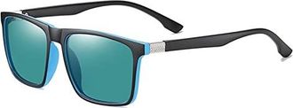 Generic 2025 designer mode hommes et femmes lunettes de soleil de conduite polarisées plein air soleil vacances plage (couleur : B, taille : moyen)