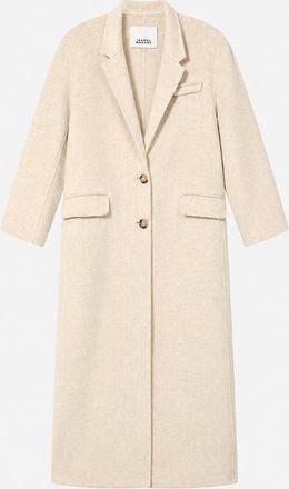 Isabel Marant Manteau Clesa En Laine - Femme - Sable - Taille34 - Isabel Marant