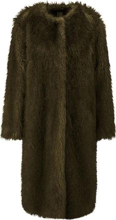 Riani Mantel in Felloptik - - Jackets - Damen - Gr&uuml;n - S