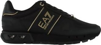 Emporio Armani Emporio Armani Sneaker Homme 7X000613AF23027 8056643309088-46, Noir doré., 44 2/3 EU