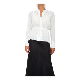 Twinset Damen, Blusen & Hemden, Weiß, XLGröße