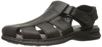 Dr. Scholls Work Herren Gaston Fischersandale, Schwarz, 47.5 EU