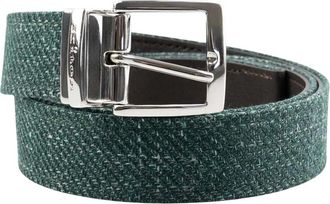 Kiton Homme, Accessoires, Vert, Taille: 100 CM Ceinture en mat&eacute;riaux mixtes