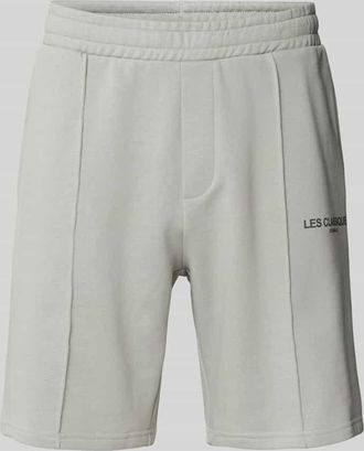 Only & Sons Regular Fit Sweatshorts mit fixierten B&uuml;gelfalten