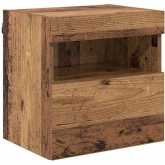 vidaXL TV-Wandregale 2 pcs Altholz 40 x 30 x 40 cm Holzwerkstoff vidaXL