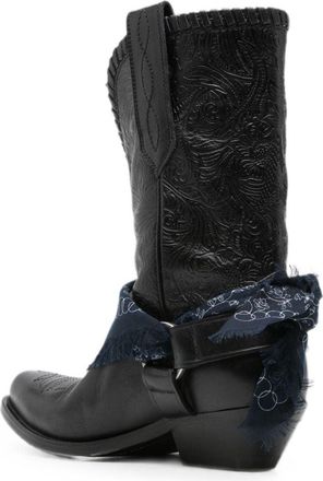 Golden Goose Wish Star Boots - Black
