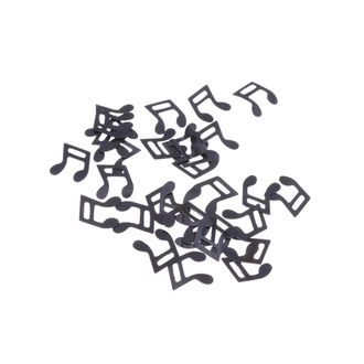 SOLUSTRE Musiknoten Konfetti Aus Papier 15g Tischkonfetti Deko Für Musikpartys Geburtstage Und Hochzeiten Schwarzes Party Streuartikel