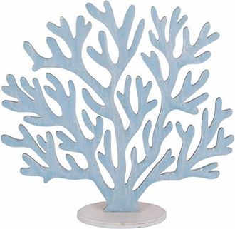 Villa D'Este Home Tivoli Korallenzweig gro&szlig; aus Plywood H. 42 cm Coastal Ocean