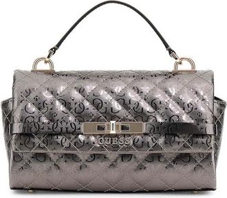 Guess sac à épaule bandoulière Idra Top Handle Flap Pewter anthracite