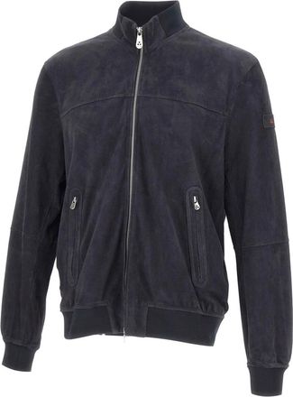 Peuterey Homme, Vestes, Noir, Taille: S Sand Suede PE 08