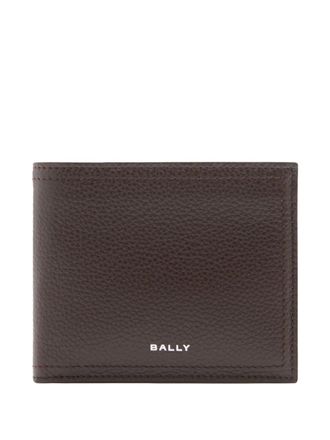 Bally Capitol Portemonnaie aus strukturiertem Leder - Braun