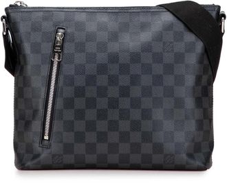 Louis Vuitton Hobo Bags - Damier Graphite Mick PM - Gr. unisize - in Schwarz - f&uuml;r Damen