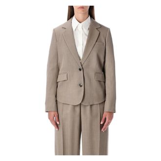 Loewe Damen, Jacken, Beige, SGr&ouml;&szlig;e