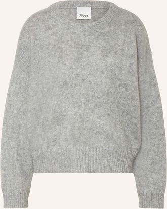 Allude Allude Cashmere-Pullover grau