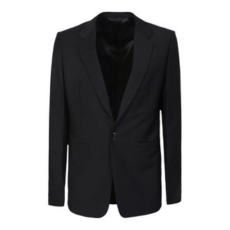 Givenchy Klassischer schwarzer Blazer mit modernem Twist - - Jackets - Herren - Schwarzk - XL