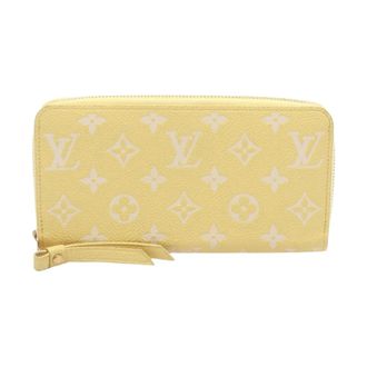 Louis Vuitton Portefeuille Long Pre-owned Monogram Empreinte - Femme - Pre-owned - Jaune - Taille: ONE Size