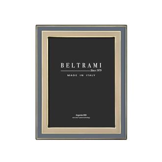 BELTRAMI Belcom 1 Puderrahmen Gold 15x20 cm hinzufügen, Holz Miro Silbermetall Glas Karton, oder