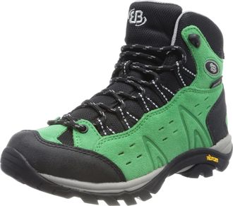 Brütting Mount Bona High Unisex Erwachsene Trekking- & Wanderstiefel 221080, Grün Schwarz,43 EU