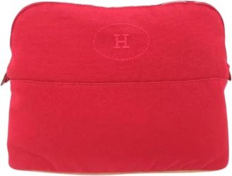 Herm&egrave;s Pochette Pre-owned - Femme - Pre-owned - Rouge - Taille: ONE Size
