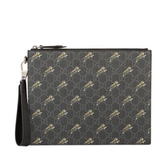 Gucci Crossbody Bags - GG Supreme Tiger Print - Gr. unisize - in Schwarz - f&uuml;r Damen