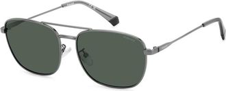 Polaroid Homme, Accessoires, Gris, Taille: 59 MM PLD 4172/G/S/X Kj1(Uc) Lunettes de soleil