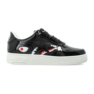 A Bathing Ape A Bathing Ape, Homme, Chaussures, Noir, Taille: 42 EU Logo Sports Chaussures