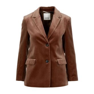 Max Mara Einreihige Jacke - - Jackets - Damen - Braun - S