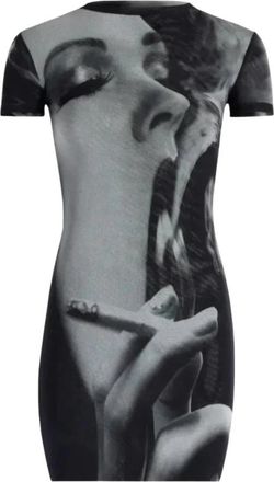Jean Paul Gaultier The Smoking Women Kurzarmkleid - - Dresses - Damen - Schwarzk - M